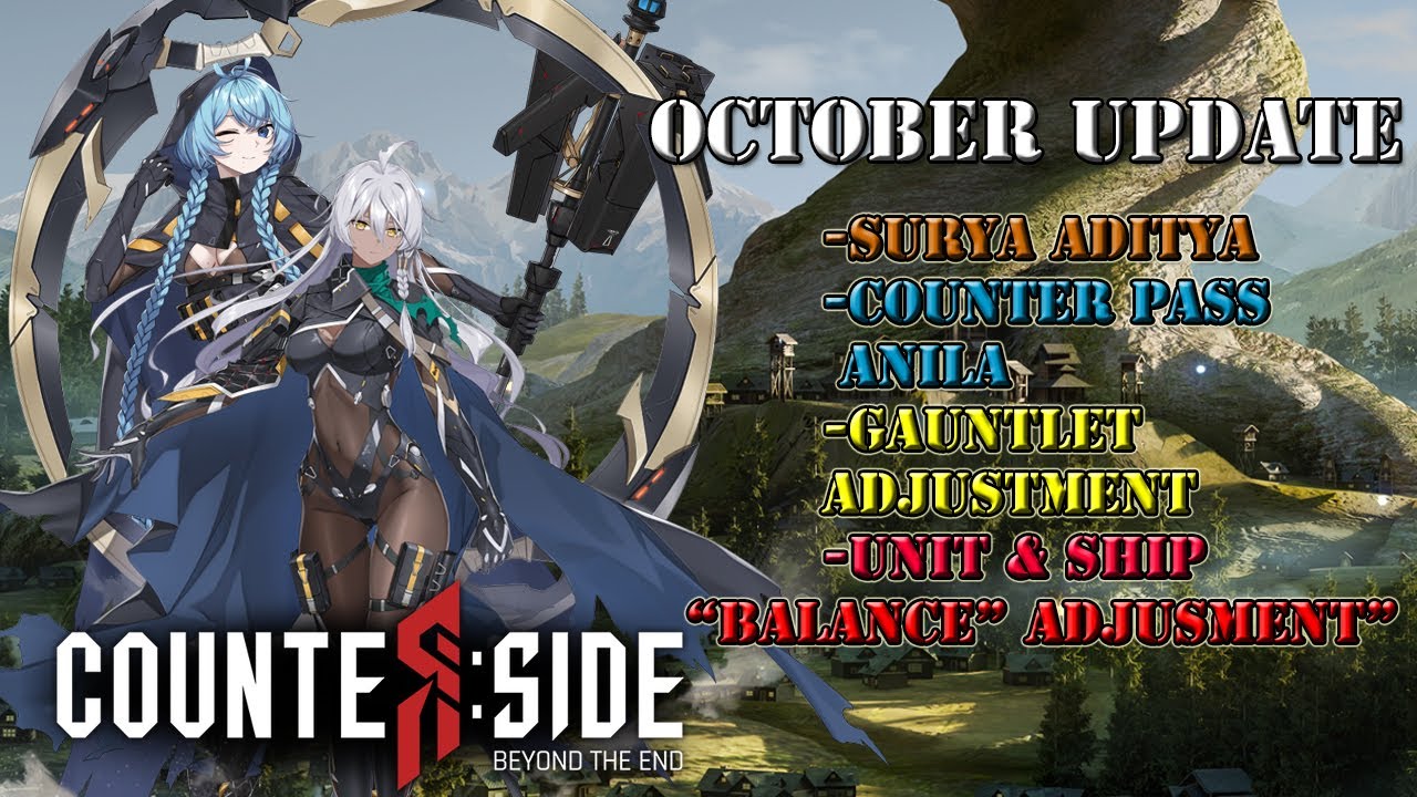 Developer Note October Update Review I Counter:Side Global - YouTube
