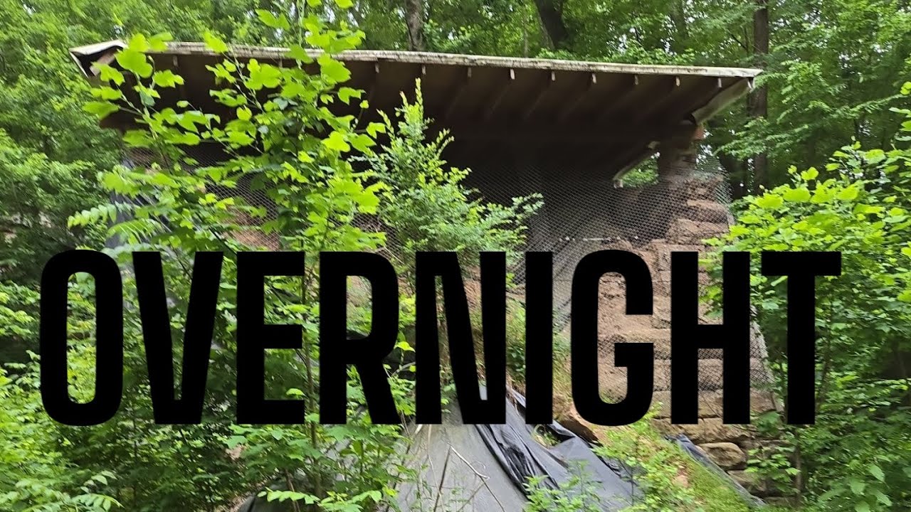 Staying OVERNIGHT at the Endor Iron Furnance in NC. - YouTube