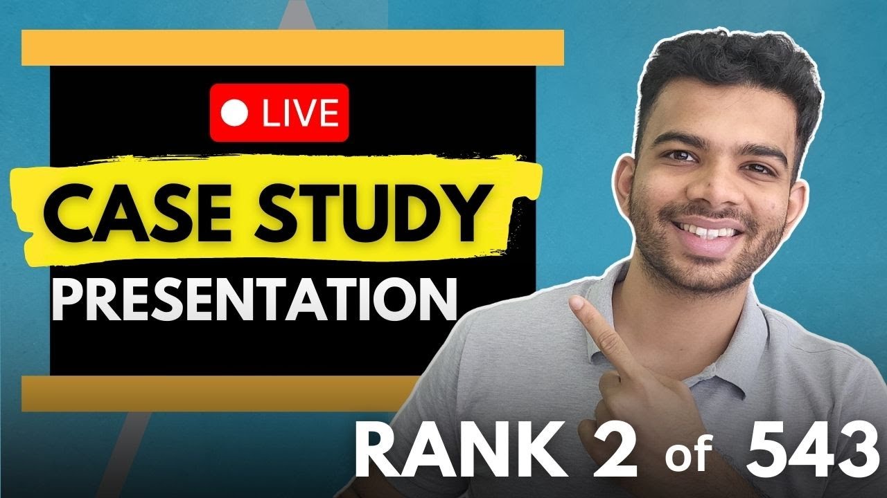Case Study Masterclass: Our Case Presentation + What the Judges Asked - YouTube