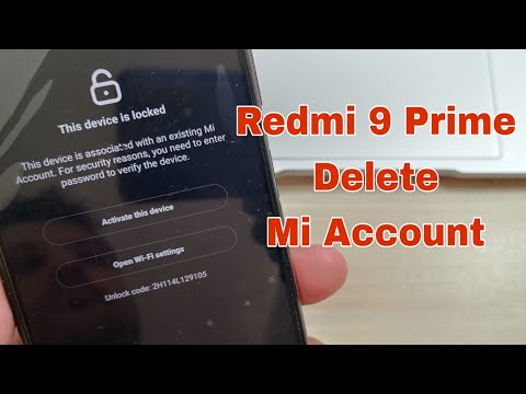 Xiaomi Redmi 9 Prime (M2004J19PI), Remove Mi Account. Without Testpoint with Unlocktool.