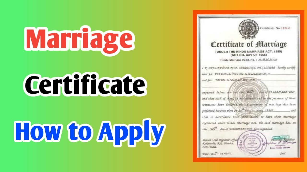 How To Get Marriage Certificate Online YouTube how-to-get-marriage-certificate-online-youtube