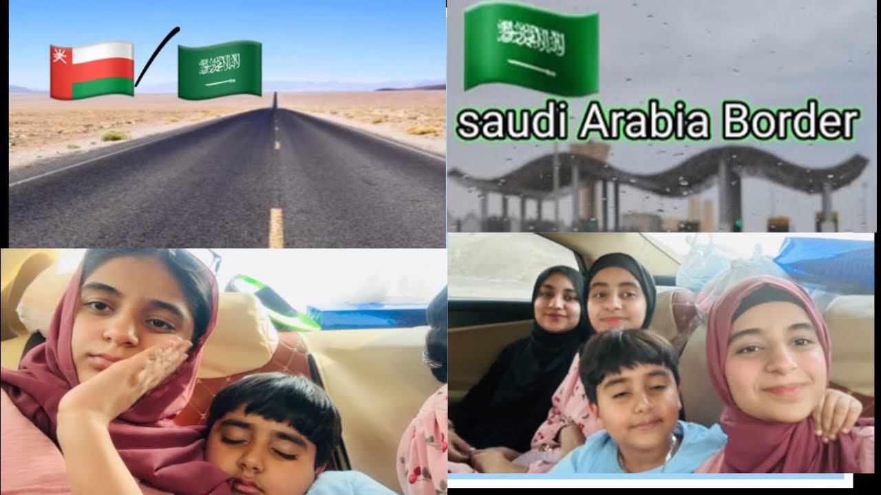 Oman to Saudi by road for umrah - YouTube