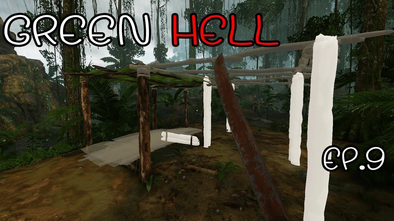 Green hell EP.9|สร้างบ้านได้แล้ววว - YouTube