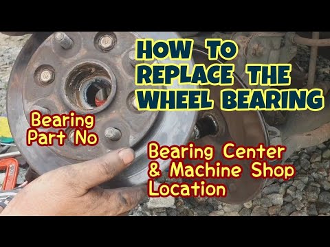 HOW TO REPLACE THE WHEEL BEARING OF TOYOTA AVANZA | PART NO | BEARING ...