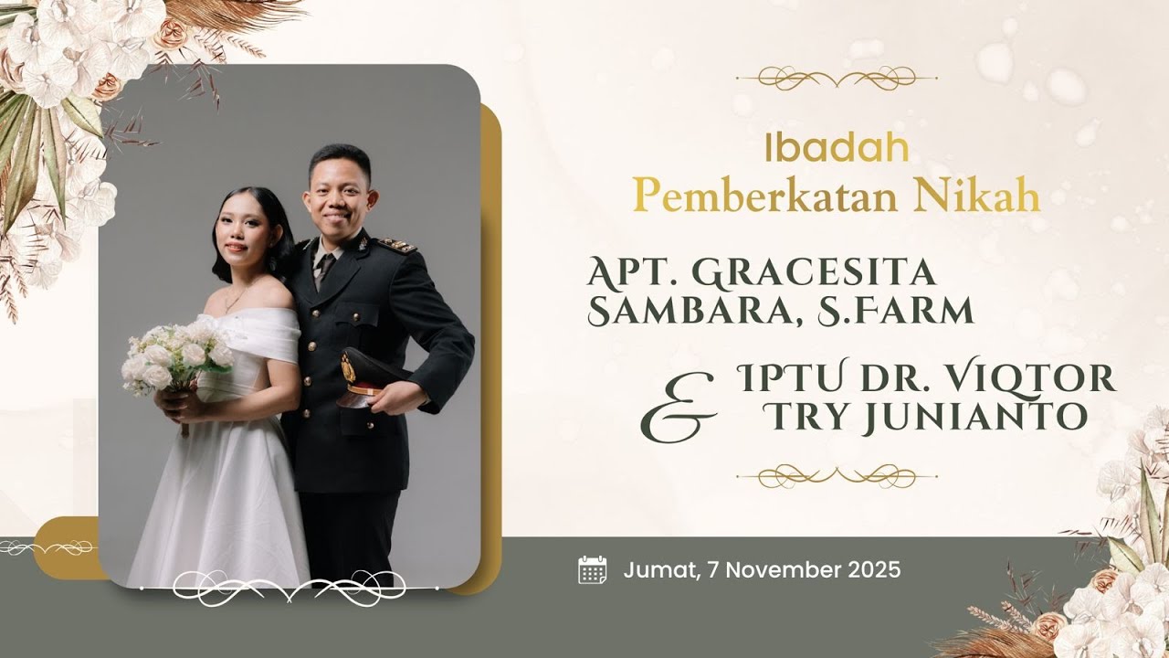 Ibadah Pemberkatan NIkah Viqtor dan Ita - Gereja Toraja Jemaat Kupang ...
