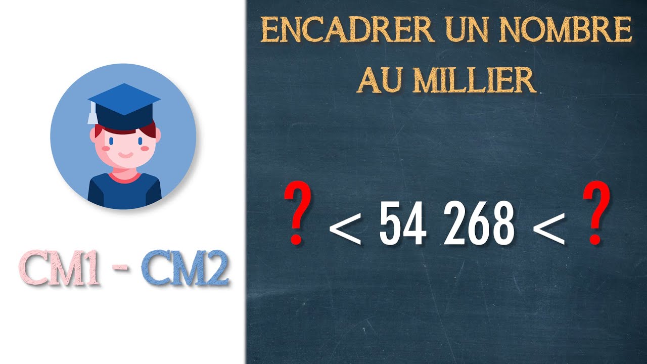 Encadrer un nombre entier au millier - CM1 CM2 - Petits Savants - YouTube