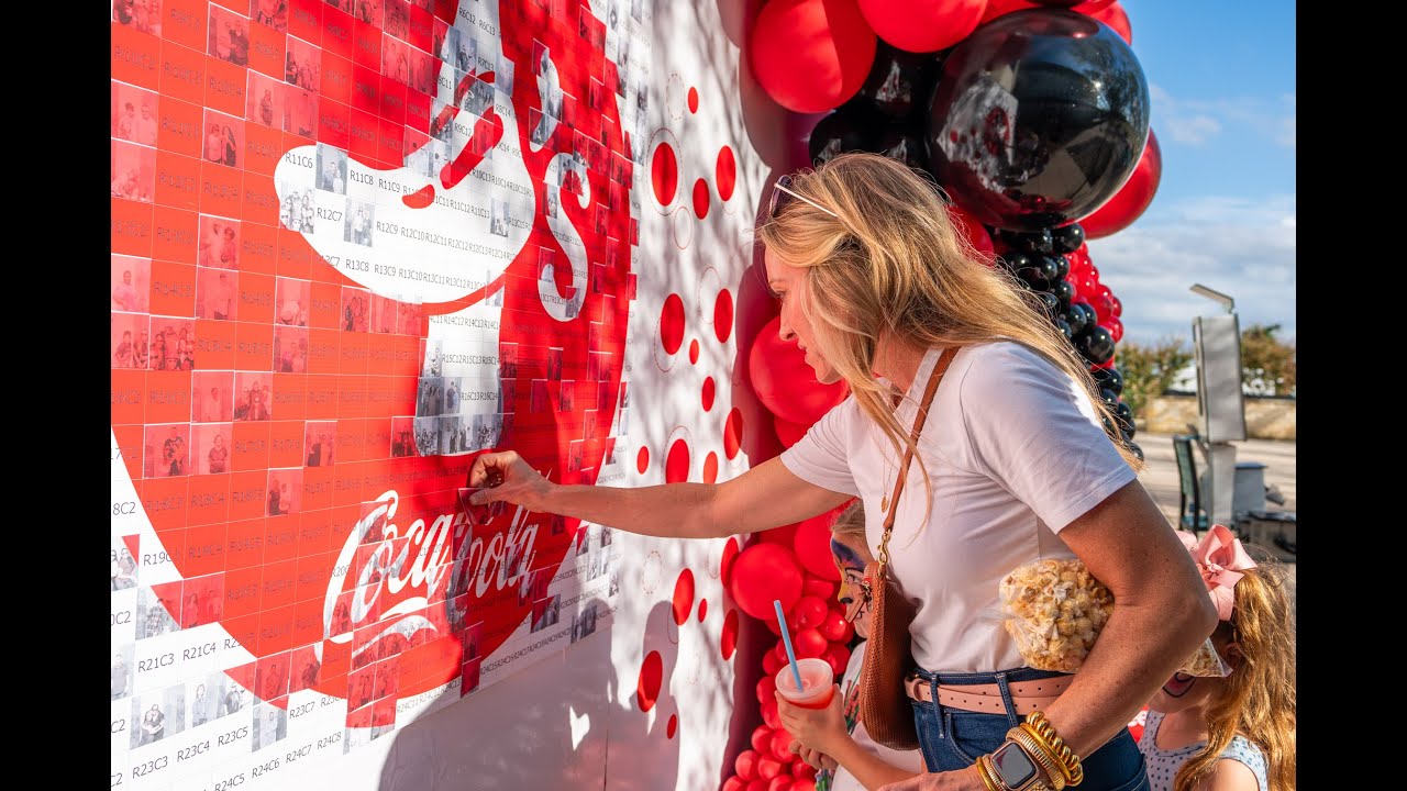 Event Activation Photo Mosaic Wall - YouTube