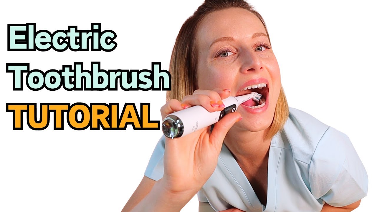 How to Use an Electric Toothbrush: A Step-by-Step Guide - YouTube