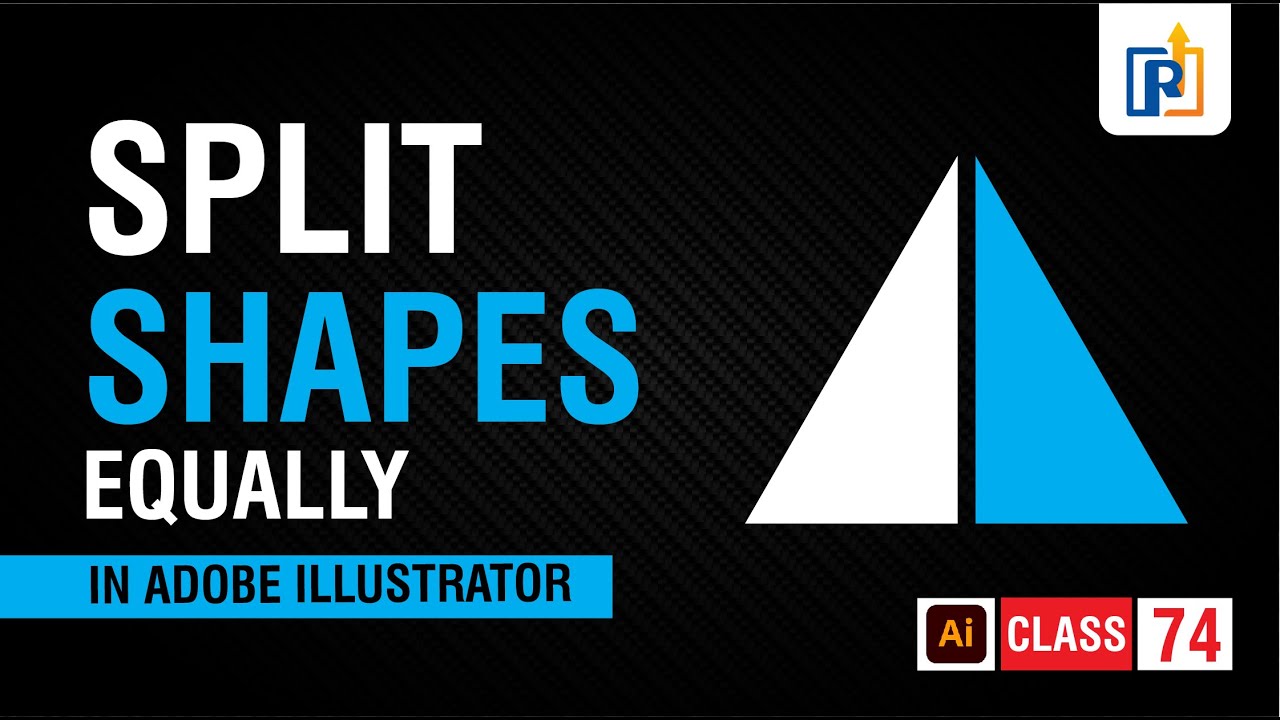 How To Split Shape Equally In Illustrator How To Divide Shape Equally How To Split Shape Equally In Illustrator How To Divide Shape Equally