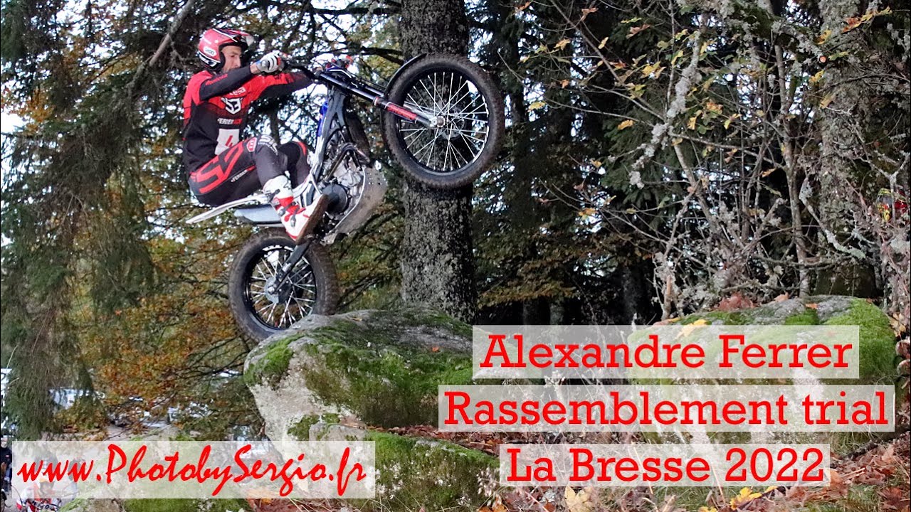 Alex Ferrer - Rassemblement trial La Bresse 2022 - YouTube