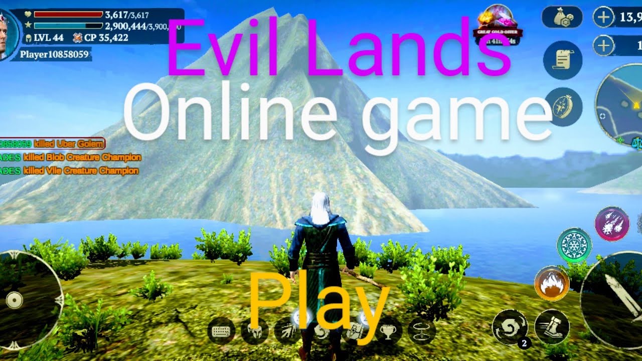 Evil Lands online game play monstar killing #gameplay #trending - YouTube