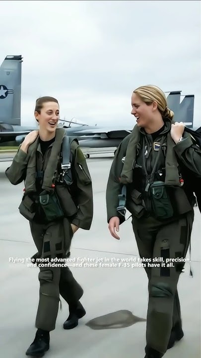 When female F-35 pilots show whatpower looks like #womenpilot #usa # ...