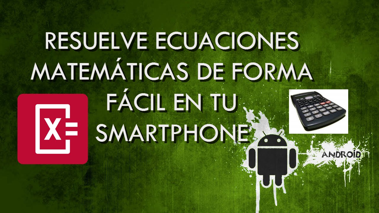 MEJOR APLICACIÓN PARA RESOLVER EJERCICIOS DE MATEMÁTICAS - YouTube