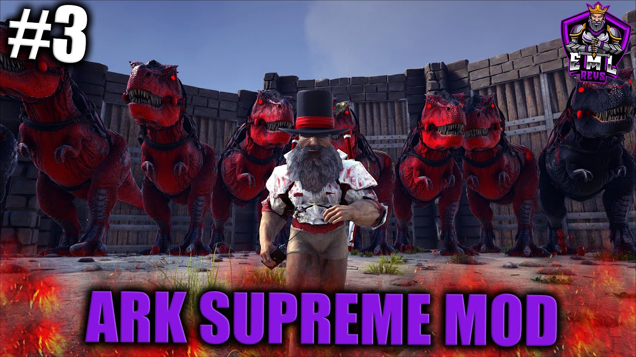 ARK: SUPREME MOD - SPECTACOL TOTAL , CEI MAI MULTI DINO DE PÂNĂ ACUM ...