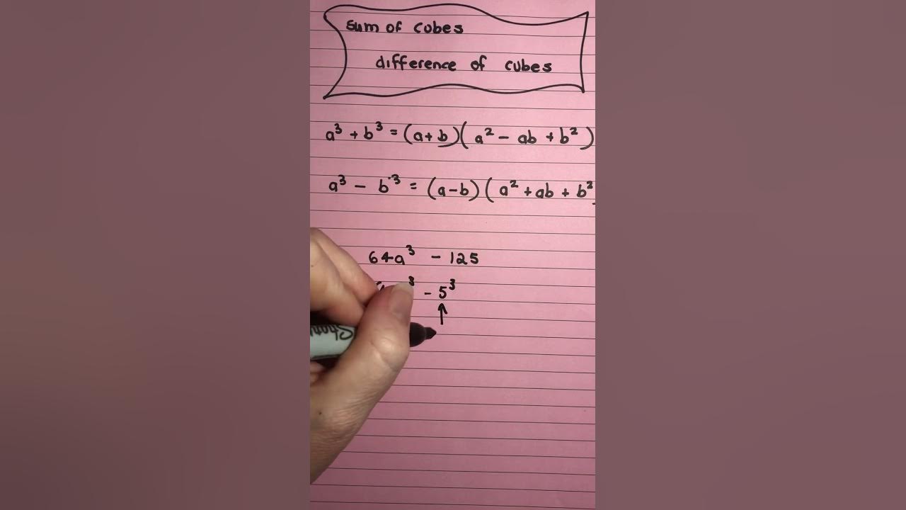 How To Use The Sum Or Difference Of Cubes Pattern To Factorise YouTube how-to-use-the-sum-or-difference-of-cubes-pattern-to-factorise-youtube