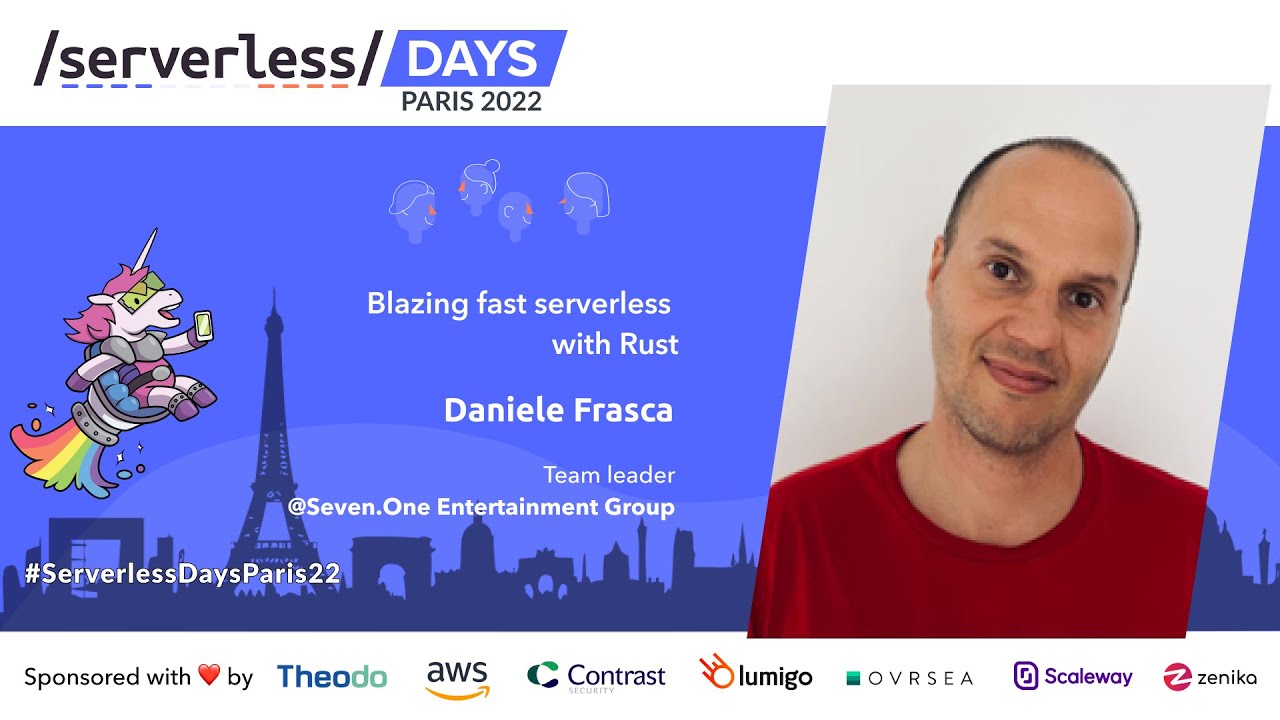 Blazing fast serverless with Rust - Daniele Frasca - YouTube