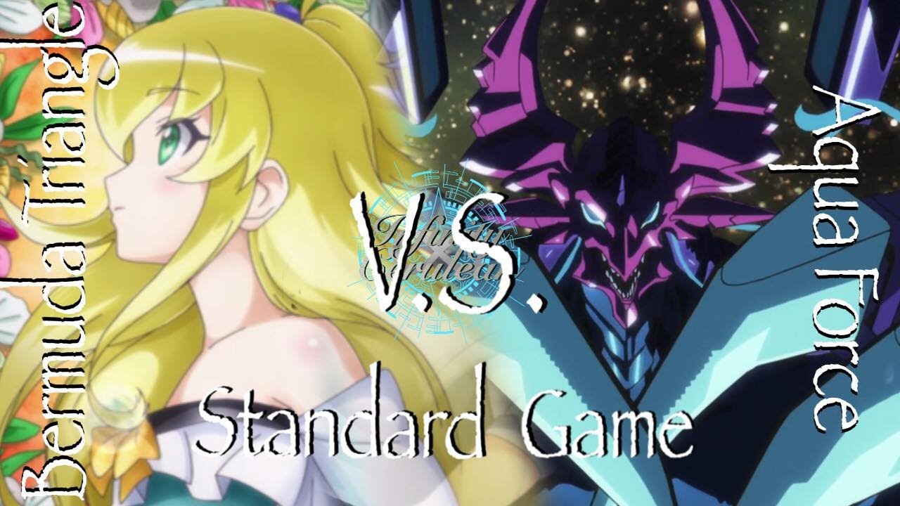 Cardfight Vanguard - Standard Game - Bermuda Triangle Vs Aqua Force ...