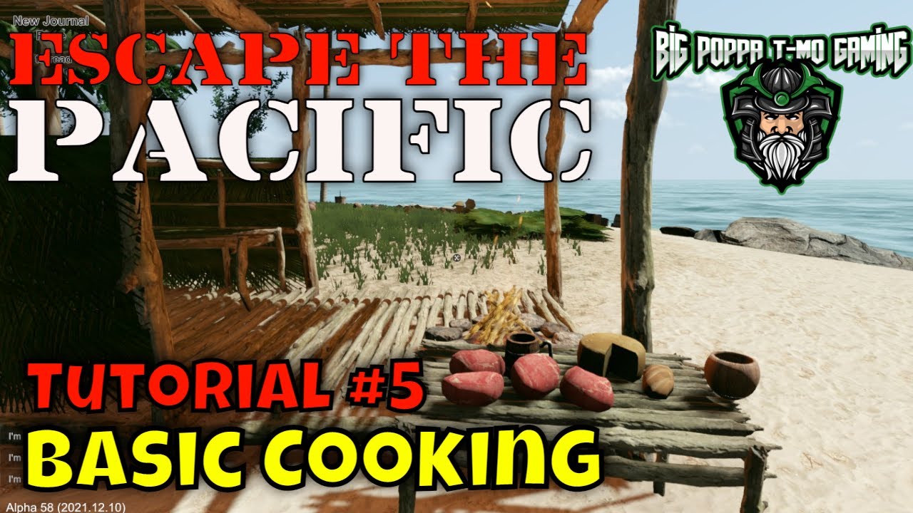 Escape the Pacific Tutorial 5 - Basic Cooking - YouTube