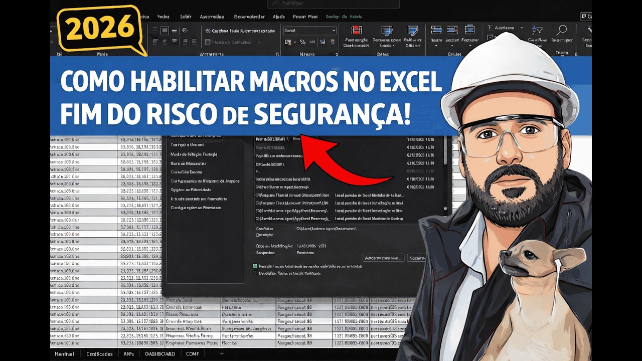 Como Habilitar Macros no Excel com Segurança + Criar Local Confiável ...
