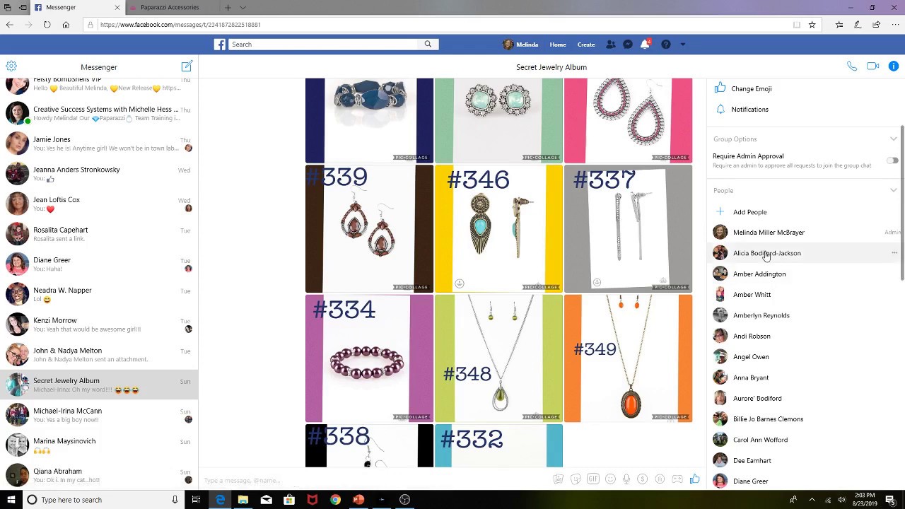 Step by Step Facebook Messenger Party Paparazzi Accessories! - YouTube