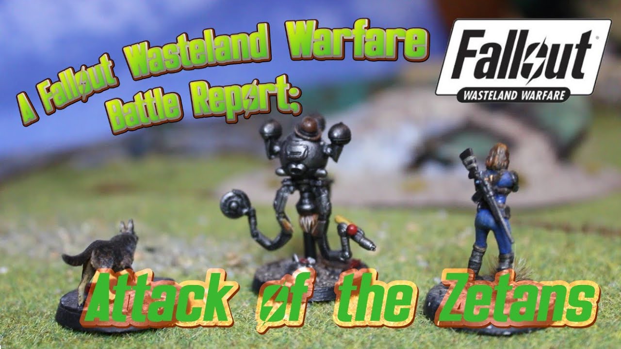 Attack of the Zetans; A Fallout Wasteland Warfare battle report. - YouTube