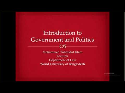 Introduction to Government and Politics - YouTube