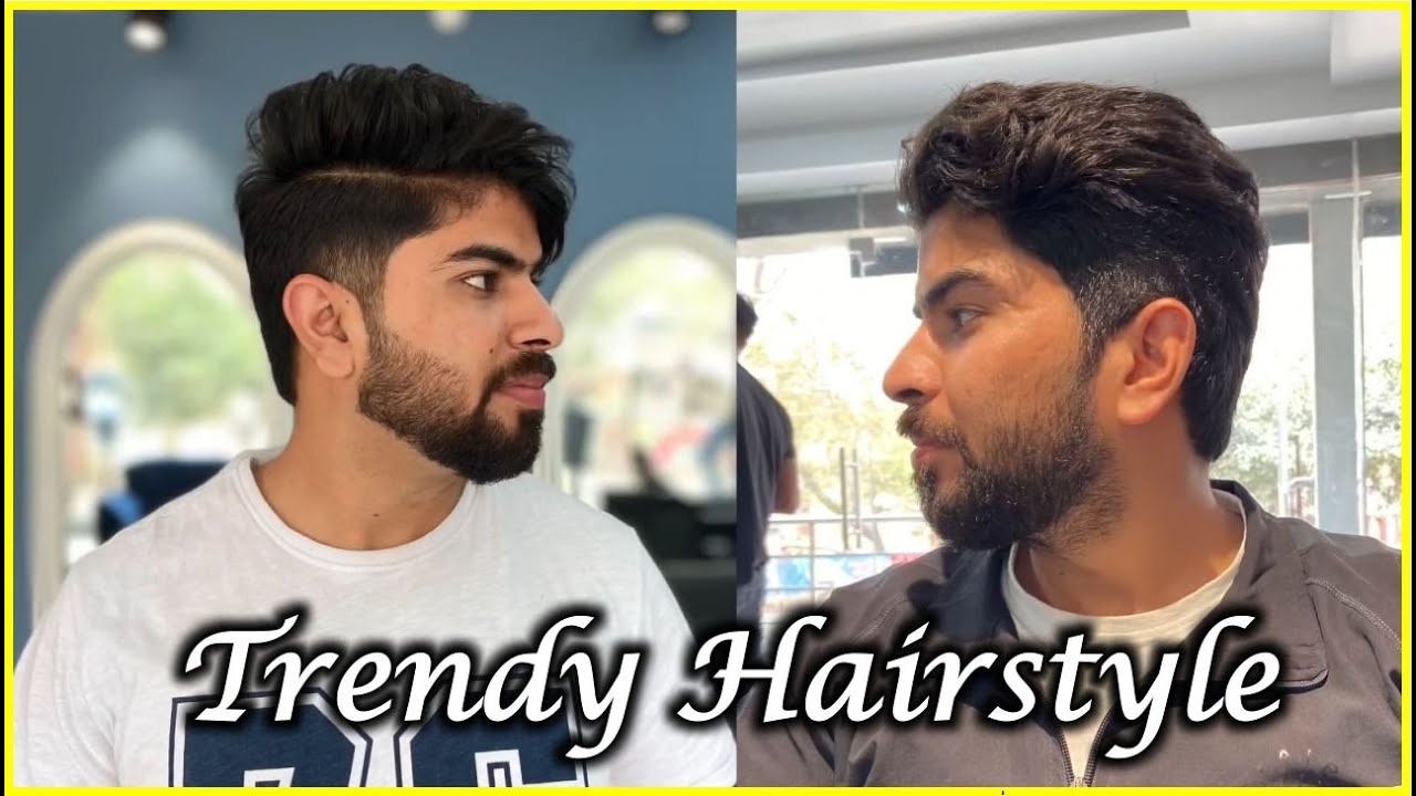 Side Sweep with Low Fade Haircut | Short Beard | Style Ocean | @Shehri ...