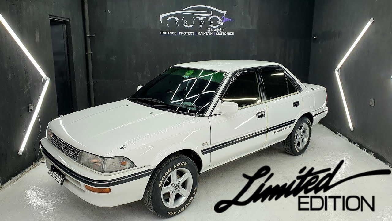 TOYOTA COROLLA 1988 TOTAL GENUINE CONDITION / AUTO PRIME DETAILING ...