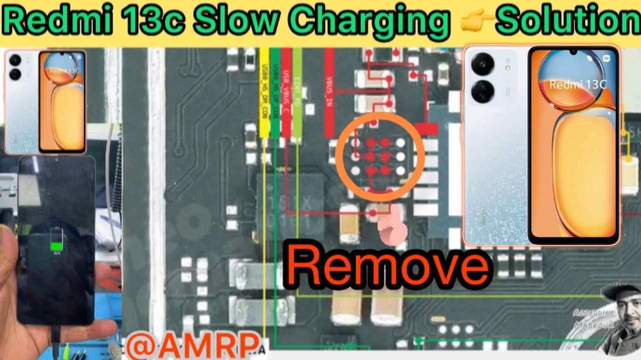 Redmi 13c slow charging #solution || xiaomi redmi 13c not charging ...