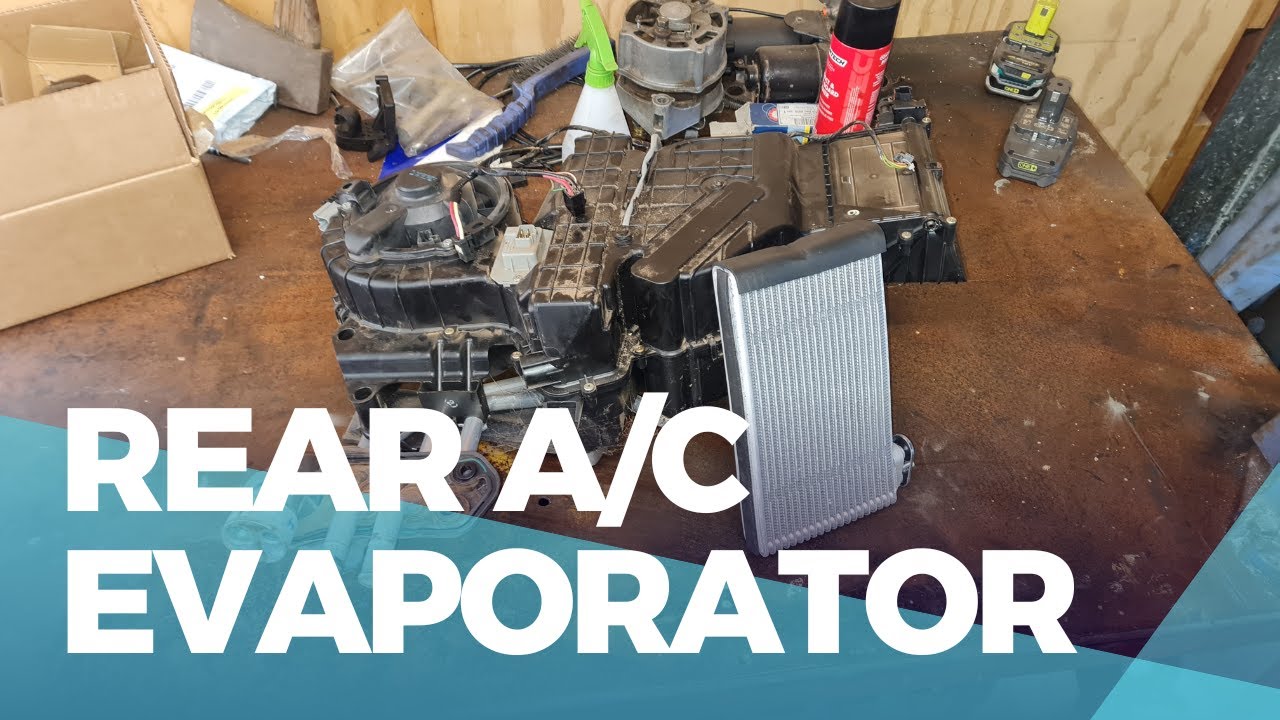 Replace D3/D4 Rear A/C Evaporator with Confidence: A DIY Guide - YouTube