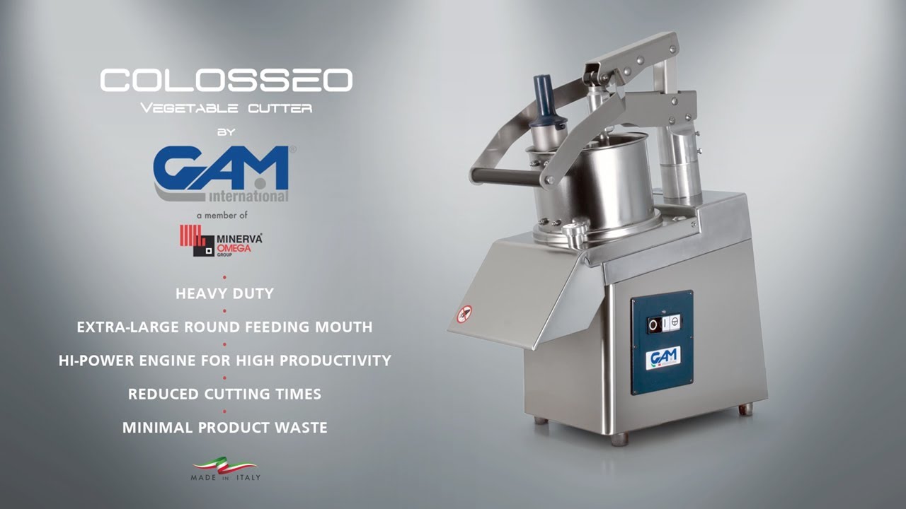 COLOSSEO – High-Productivity Vegetable Cutter | Minerva Omega Group ...