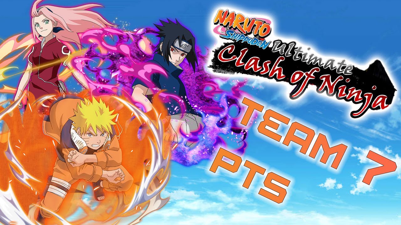 PTS Team 7 (three man cell) Arcade mode:Naruto Shippuden Ultimate clash ...