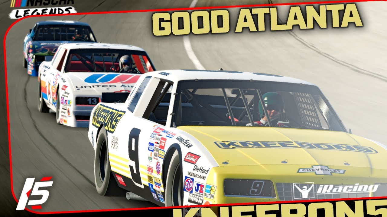 1987 NASCAR Legends - Atlanta 2008 - iRacing NASCAR - YouTube