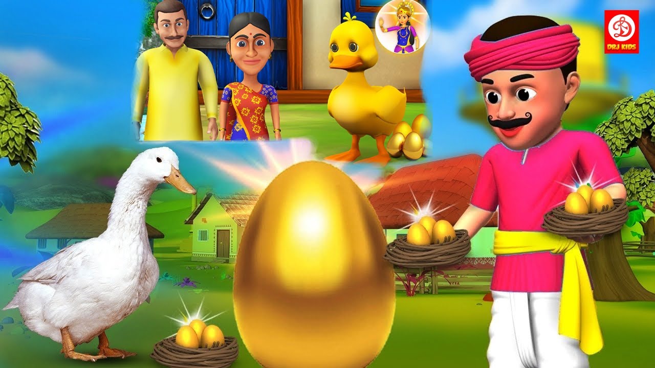 The Golden Duck English Moral Stories Best Bedtime Stories Fairy Tales ...