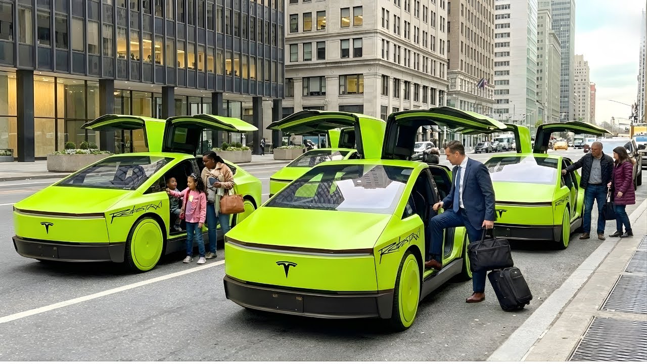 Tesla Cyber Cab FINALLY HERE: 10X Cheaper Than Uber. What's SHOCKING ...