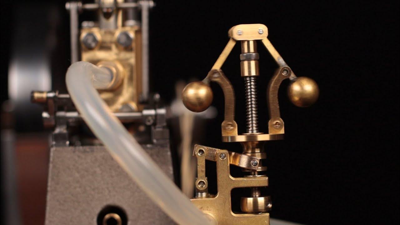 Playing With Watt-style Centrifugal Flyball Governor and Steam Engine ...