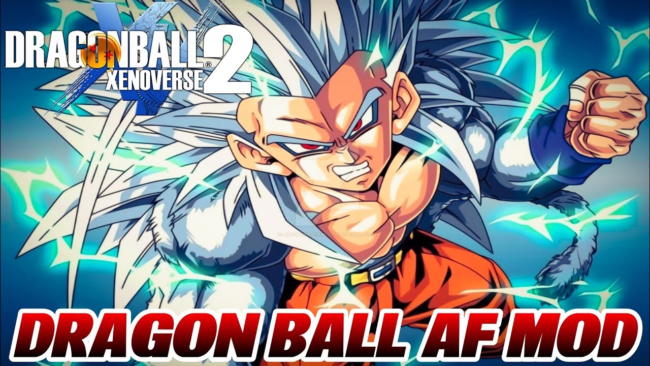 DRAGON BALL AF Kämpfer Mod! SSJ5 POWER! 😎 | Dragon Ball Xenoverse 2 ...