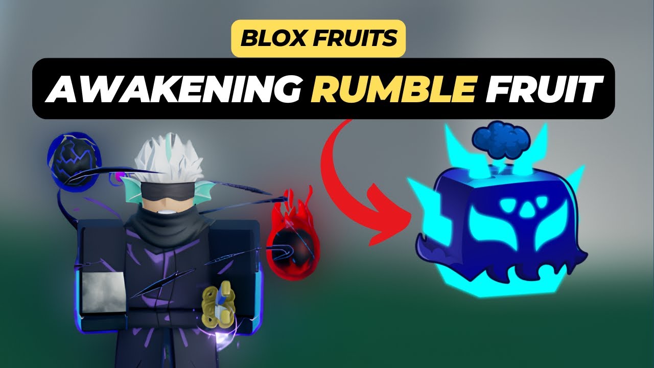 How to Awaken Rumble Fruit in Roblox Blox Fruits - YouTube