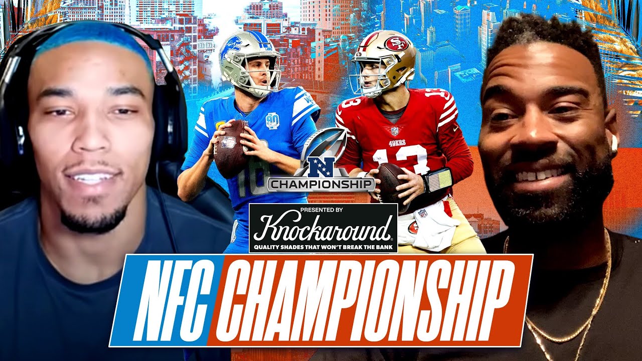 Amon-Ra & Megatron talk Keys to Beating 49ers in NFC Championship - YouTube