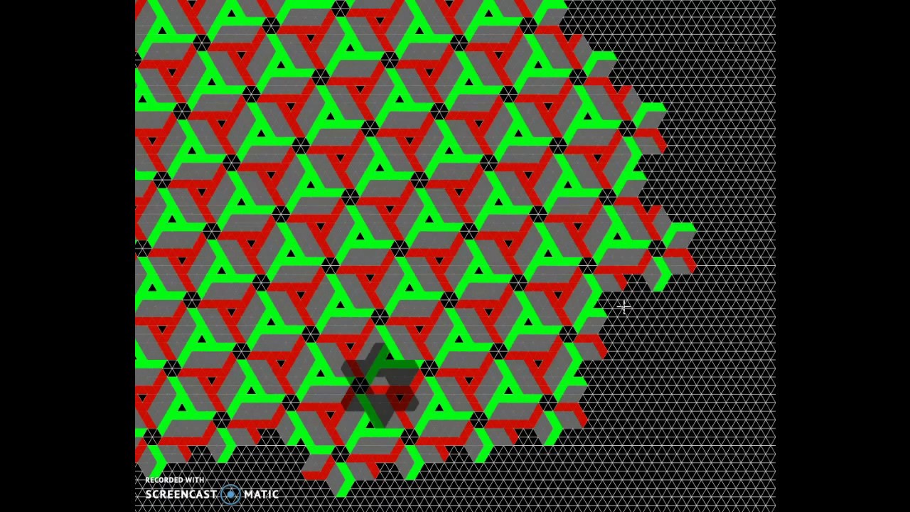 Mathematical Art - Geometric / Isometric Tessellations (With Music ...