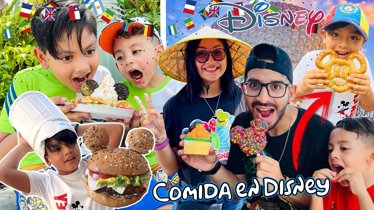 Probamos Comida de Todo el Mundo en Disney | Disney Epcot Comida Disney ...