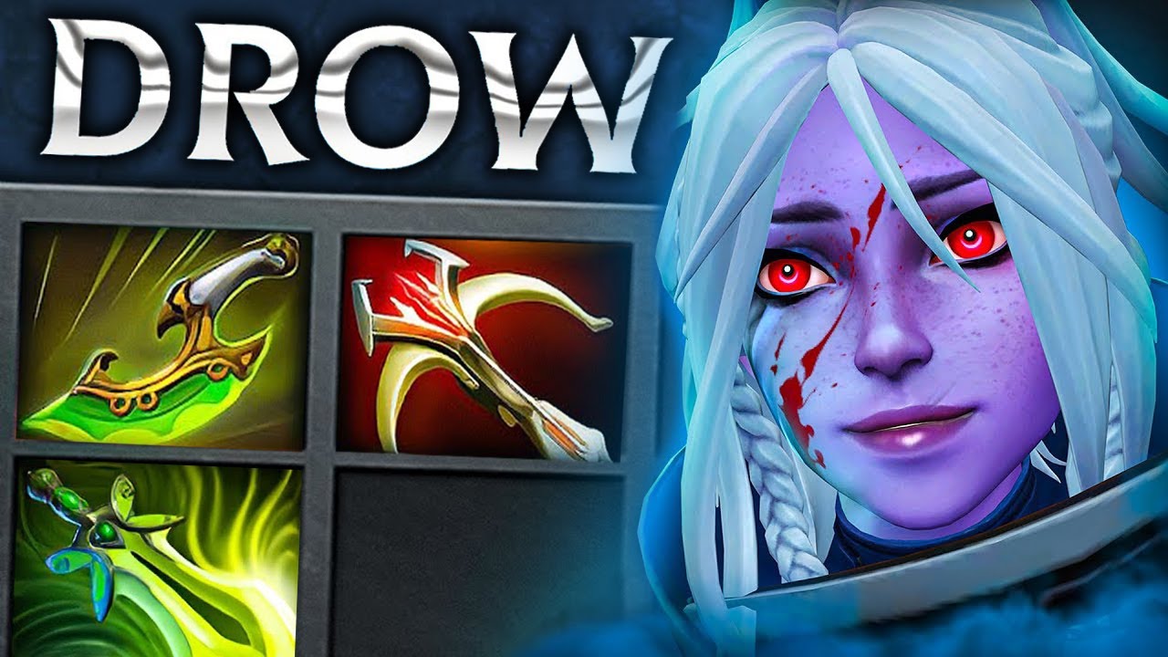 Brutal Frost Arrow Drow Ranger🔥🔥🔥37Kills Swift Blink + Daedalus ...