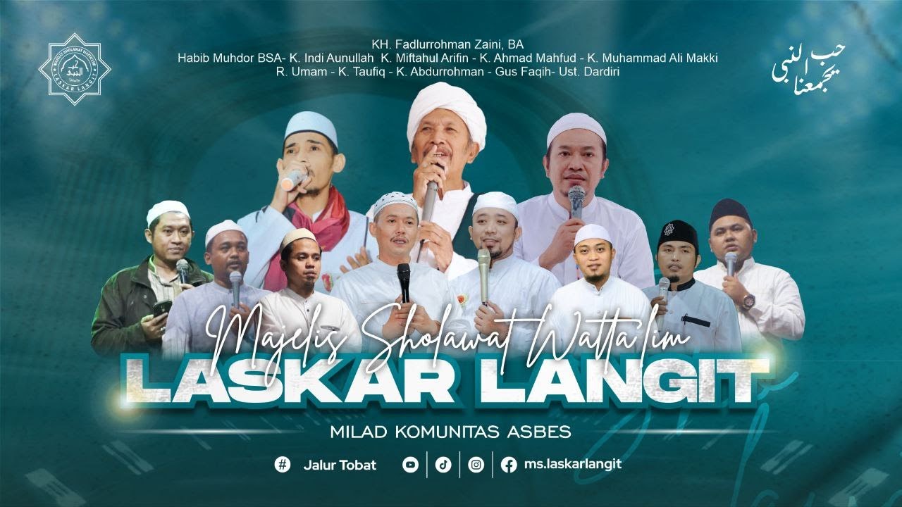 LIVE : ROAD SHOW MAJELIS SHOLAWAT LASKAR LANGIT | ALASBULUH WONGSOREJO ...