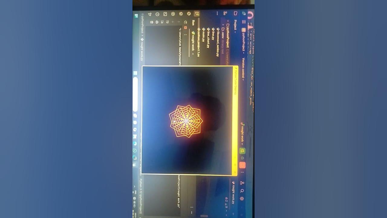 python turtle graphics #graphicdesign - YouTube