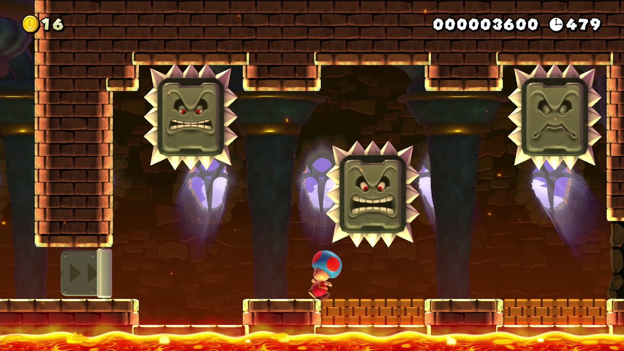 Bowser's Castle by Terrell/-/ 🍄 Super Mario Maker 2 #akv - YouTube