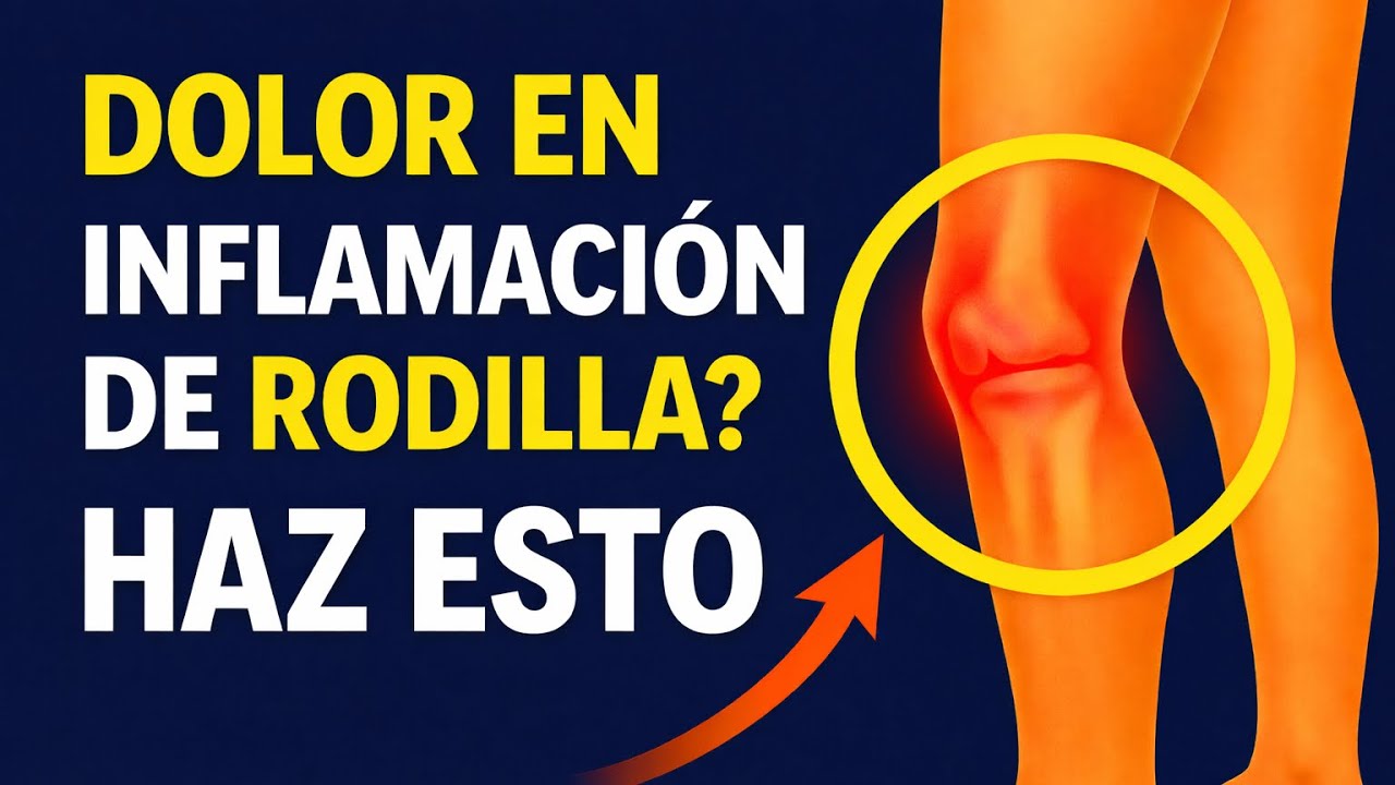 🦵 Los MEJORES CONSEJOS Si Tienes La Rodilla con DOLOR Y LÍQUIDO - YouTube