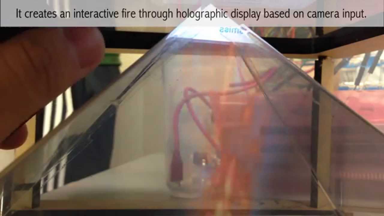 HoloFire (57fire): Creating Live Fire Illusion in Holographic Display ...