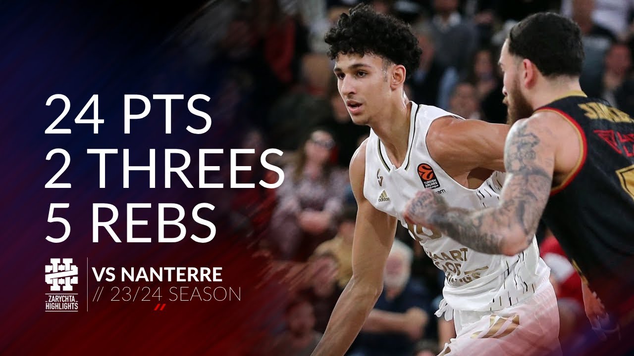 Zaccharie Risacher Scores 24 Pts, 2 Threes, And Grabs 5 Rebs Against ...