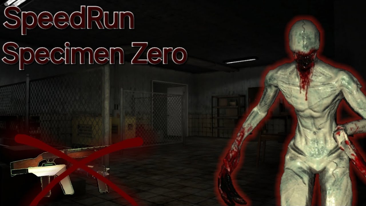SpeedRun de Specimen Zero con el Spec 043Escape de los codigos - YouTube