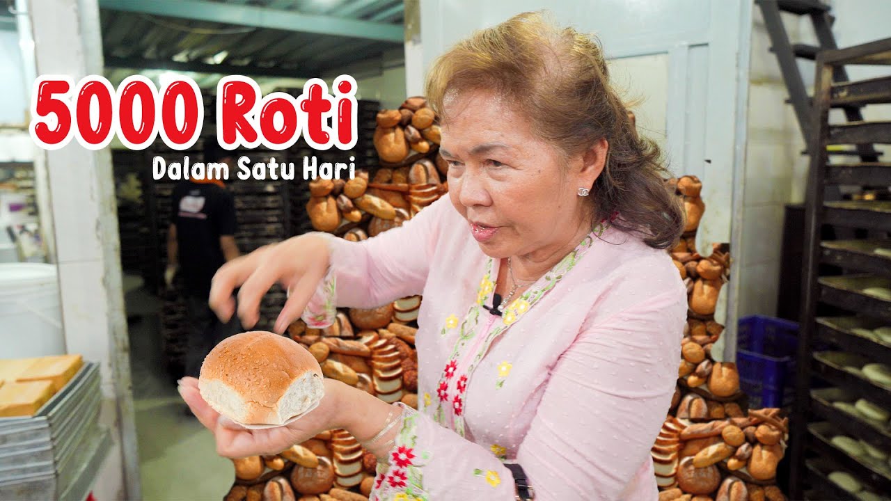 Pabrik Ini Produksi 5000 Roti Dalam Satu Hari [Christine Hakim Vlog ...